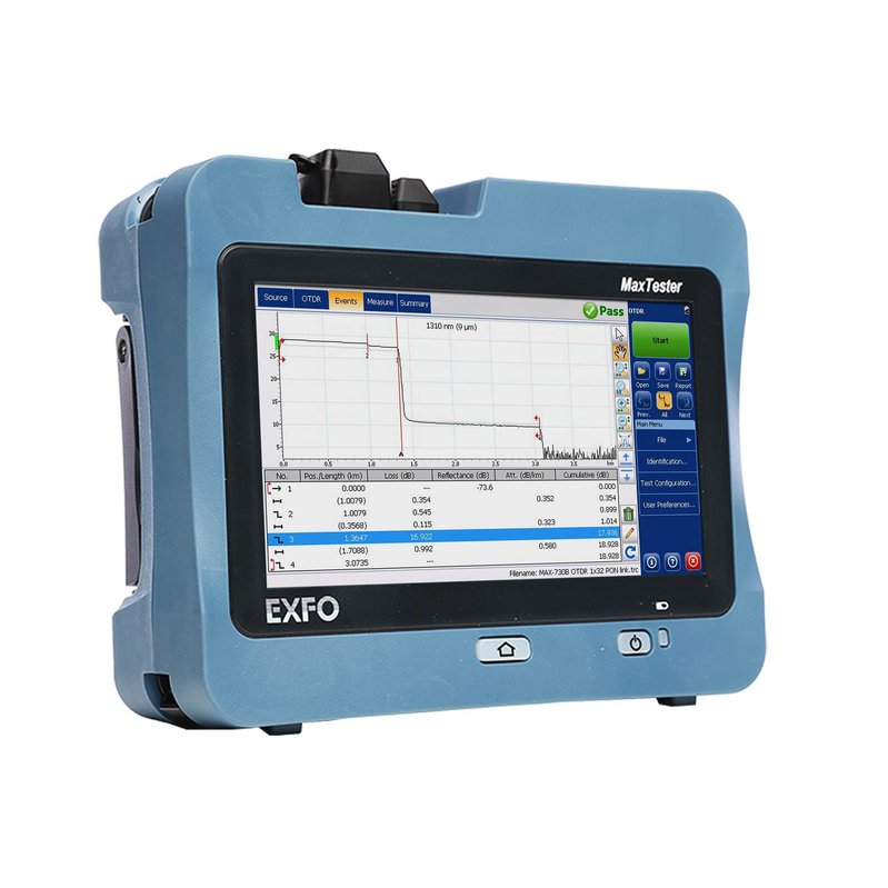 Optical Time Domain Reflectometer EXFO FTB-1-730B-M1 with IOLM - GsmServer