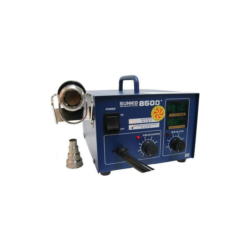 SUNKKO 850D+ Intelligent Double Display Vortex(L) SMD/BGA Maintenance ...